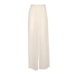 Missoni Viscose Lame' Raschel Workmanship Pants - White