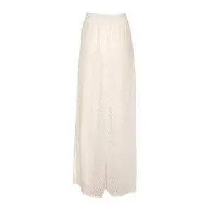 Missoni Viscose Lame' Raschel Workmanship Pants - White