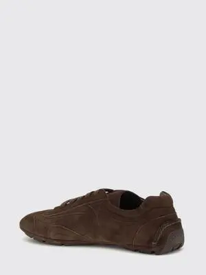 Prada Calf Leather Sneakers - Brown