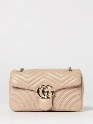 Gucci Gg Marmont Medium Shoulder Bag - Pink