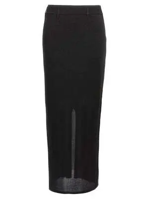 Missoni Lamé Vanity Long Skirt - Black
