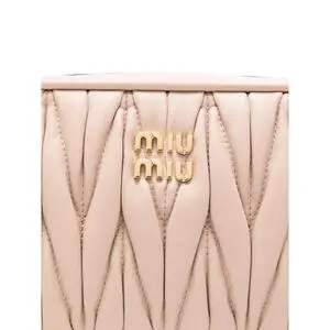 Miu Miu Leather Shoulder Bag - Pink