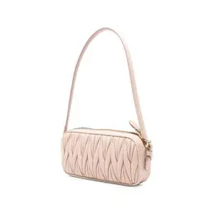 Miu Miu Leather Shoulder Bag - Pink