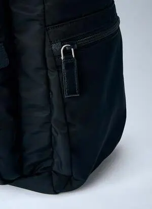 Prada Re-nylon Logo-plaque Tote Bag