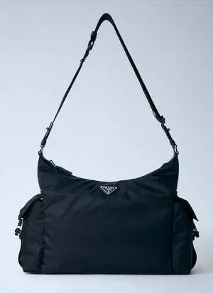 Prada Explore In Re-nylon Crossbody Bag - Black