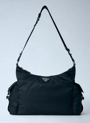 Prada Explore In Re-nylon Crossbody Bag - Black