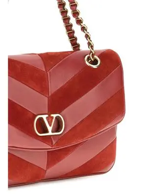Valentino Garavani Djuna Shoulder Bag - Red