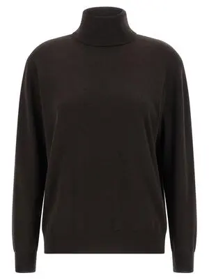 Brunello Cucinelli Monile' Sweater - Brown