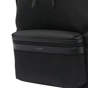 Saint Laurent City Backpack - Black