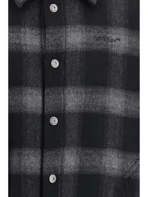 Off-White Padded Flannel Jacket