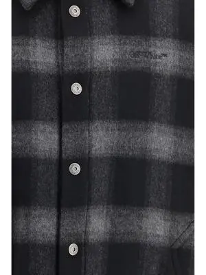 Off-White Padded Flannel Jacket