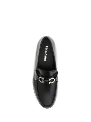 FERRAGAMO Gancini Ornament Loafers