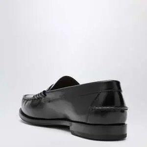 Prada Brushed Leather Loafers