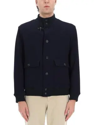 FAY Wool Jacket With Buttons