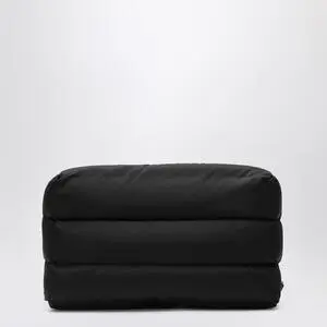 Moncler Caradoc Beauty Case In Quilted Nylon - Black