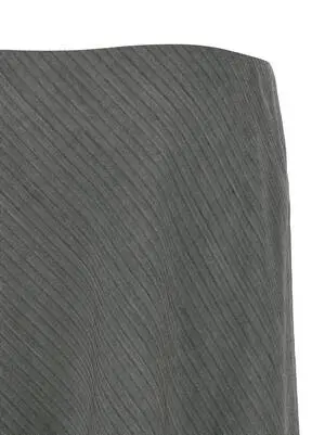 Alberta Ferretti Bell Chevron Skirt