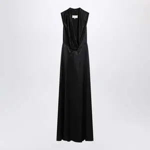MAISON MARGIELA Long Viscose Dress - Black