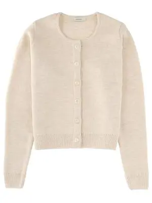 LEMAIRE Wool Blend Cardigan - White