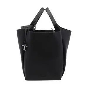 TOD'S Leather Bucket Bag - Black