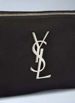 Saint Laurent Cassandre Belt Bag - Black