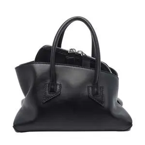 Attico Mini La Passeggiata Handbag - Black