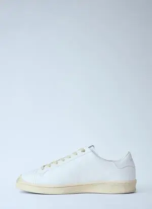 JIL SANDER Leather Sports Sneakers - White