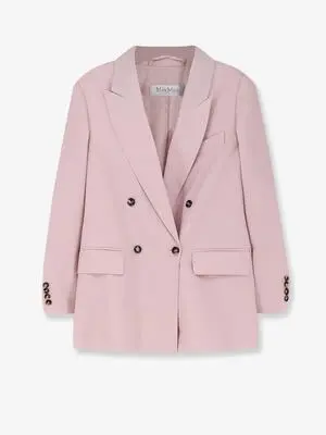 Max Mara Wool, Mohair And Silk Blend Ombrosa Blazer - Multicolor