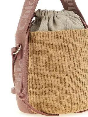 Chloé Woody Small Handbag - Cream