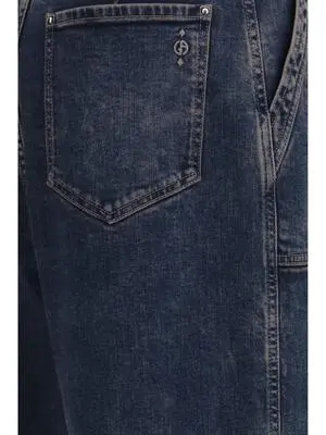 Giorgio Armani Wide-leg Jeans With Belt