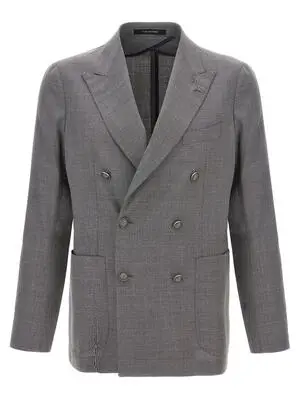 Tagliatore Montecarlo' Blazer - Gray