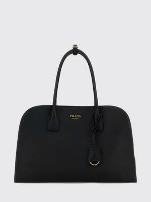 Prada Leather Shoulder Bag - Black
