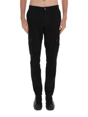 Stone Island Cargo Pants With Logo Patch
