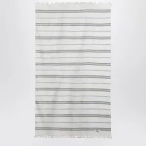 TEKLA Beach Towel With Striped Pattern
