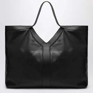 Saint Laurent Maxi Y Tote Bag Pebbled Leather