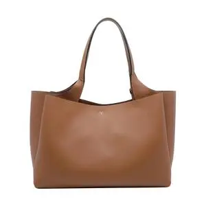 TOD'S T Timeless Tote Bag - Brown