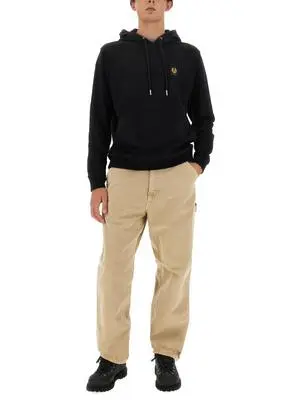 Belstaff Sweatshirt With Logo - Black