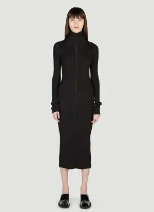 Marni Roll Neck Dress - Black