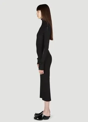 Marni Roll Neck Midi Dress