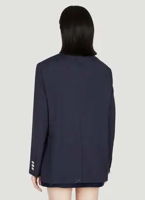 Prada Wool Mohair Suit Blazer