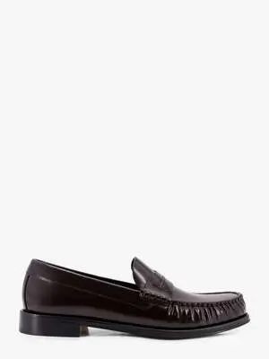 TOM FORD Leather Loafer - Brown