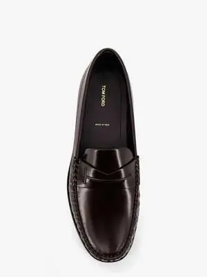 TOM FORD Leather Loafer