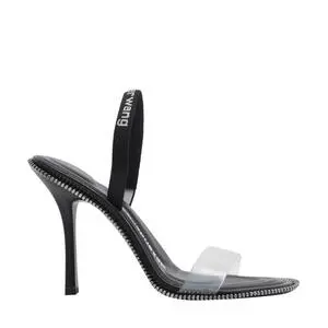Alexander Wang Nova Pvc Pump Sandals - Black