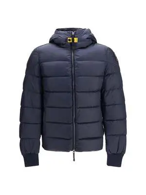 PARAJUMPERS Puffer Jacket Pharrel With Hood - Blue