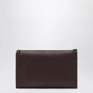 Stella McCartney Mahogany Falabella Chain Wallet - Brown