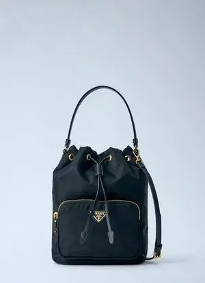 Prada Re-nylon Bucket Bag - Black