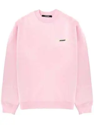 Jacquemus Grosgrain Logo Sweatshirt - Pink