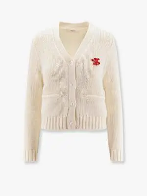 Celine Silk And Cashmere Cardigan - Multicolor