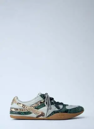 Miu Miu Gymnasium Sneakers - Green