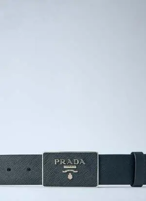 Prada Saffiano Leather Belt