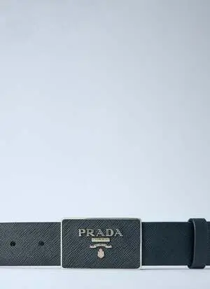 Prada Saffiano Leather Belt